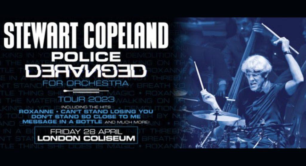 Stewart Copeland, legendary drummer, will bring his brand new ‘Police ...